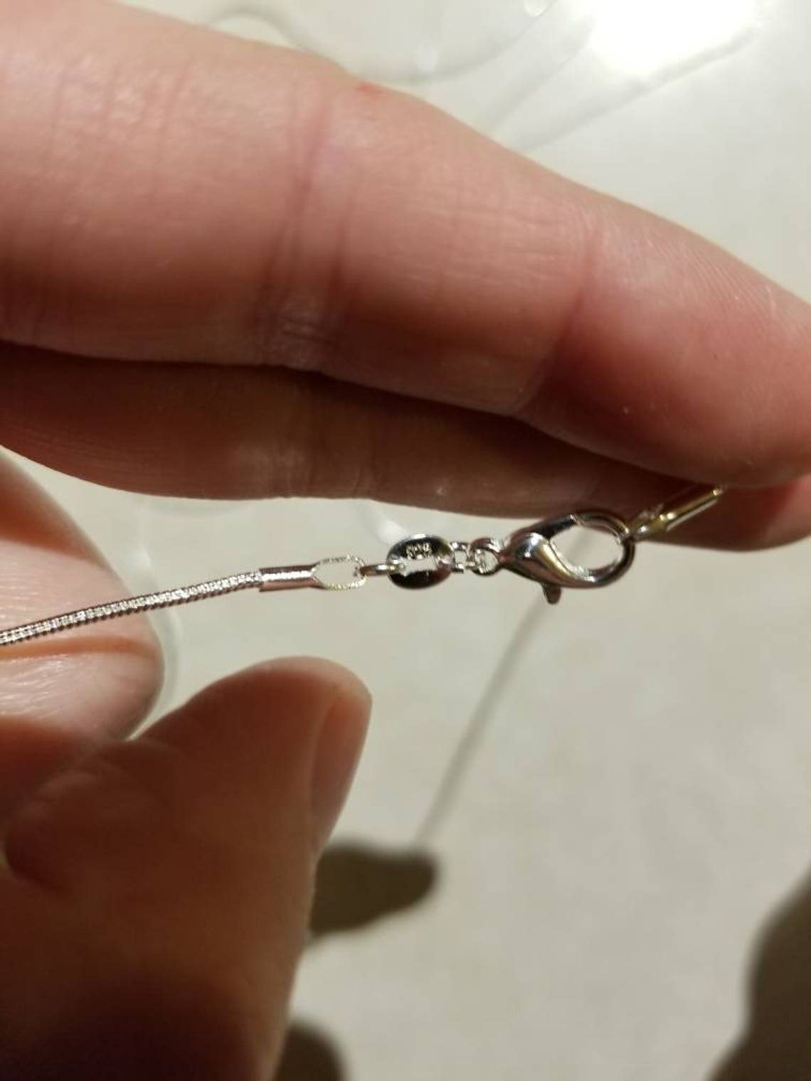 925 Sterling Silver 16 18 20 22 or 24 Inch Snake Chains - Etsy