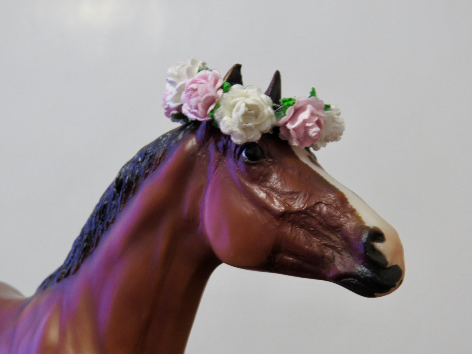 Primrose Traditional Model Horse Flower Crown Fits Breyer and ...