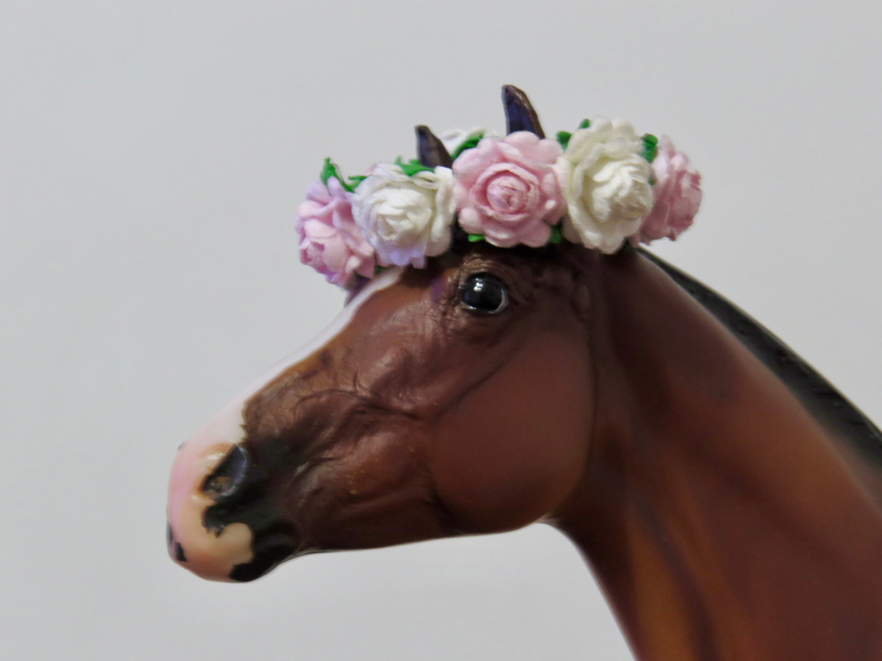 Primrose Traditional Model Horse Flower Crown Fits Breyer and ...