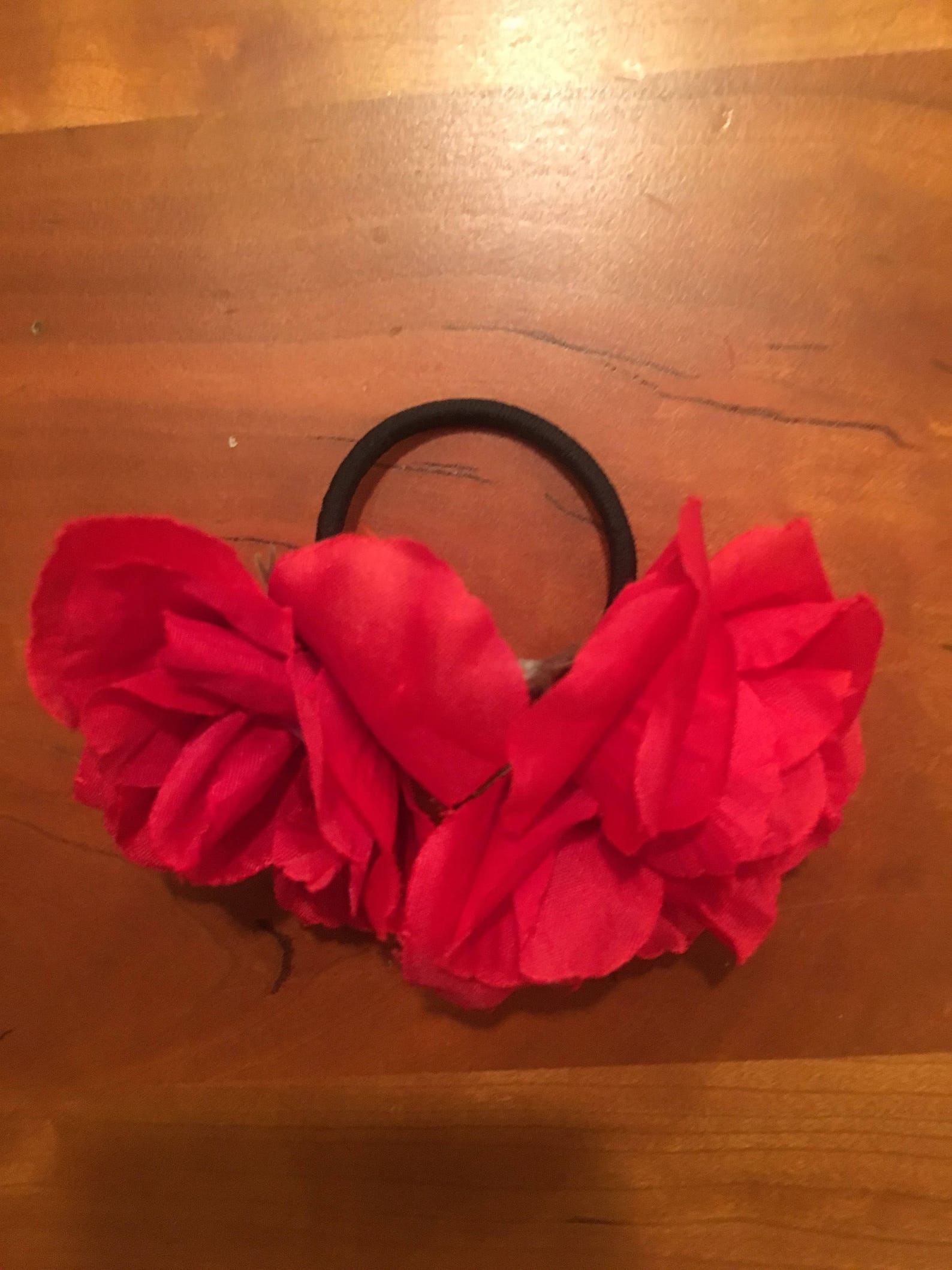 Red Rose Bun Wrap Flower Hair Tie Bun Wrap Bun Crown Bun - Etsy