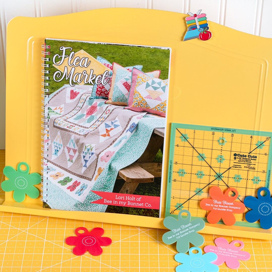 Daisy Bee's Knees Book Stand Lori Holt of Bee in My Bonnet Yellow - Etsy
