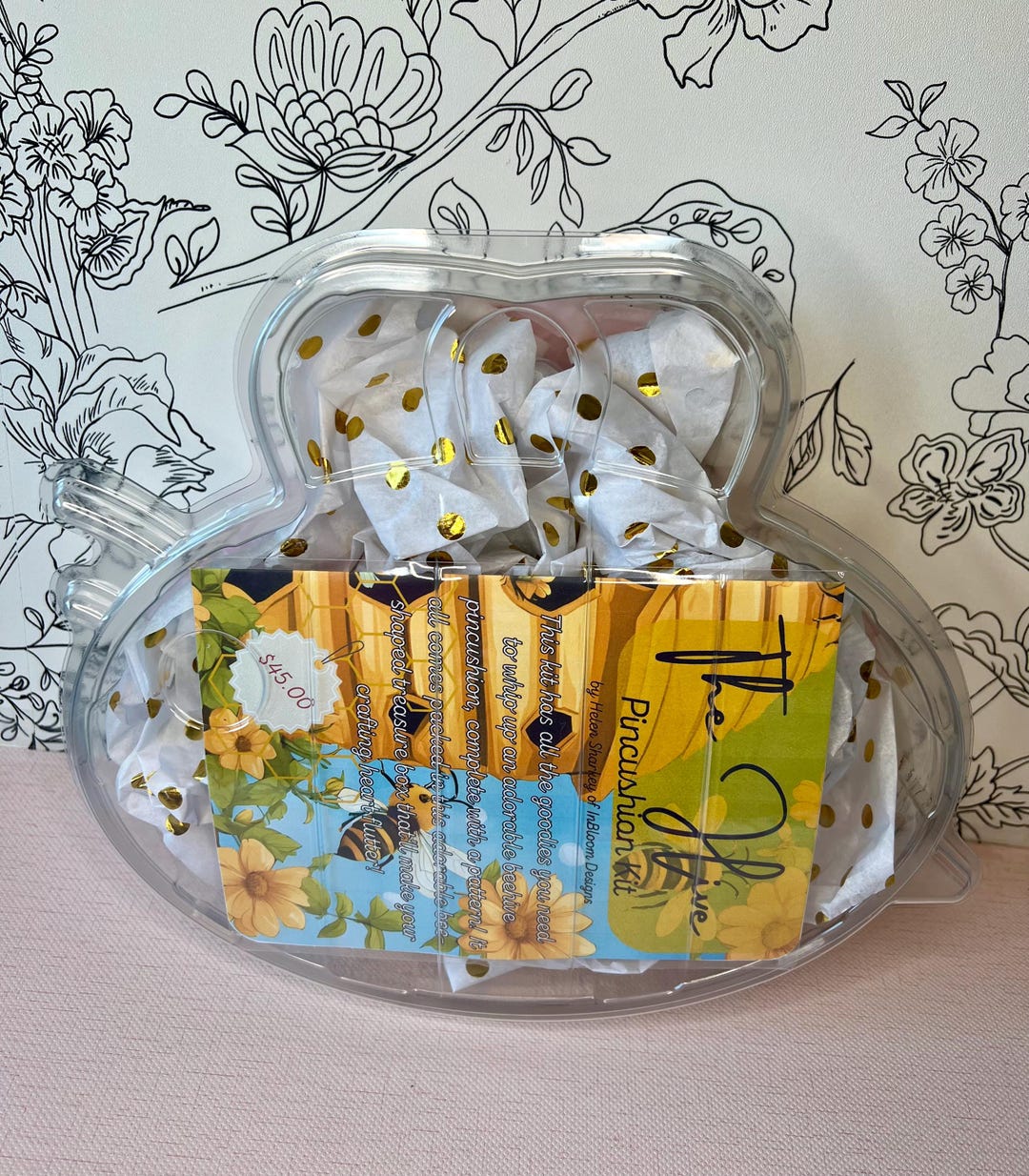 The HIVE Pincushion Kit With Keepsake Bee Box by Helen Sharkey of ...