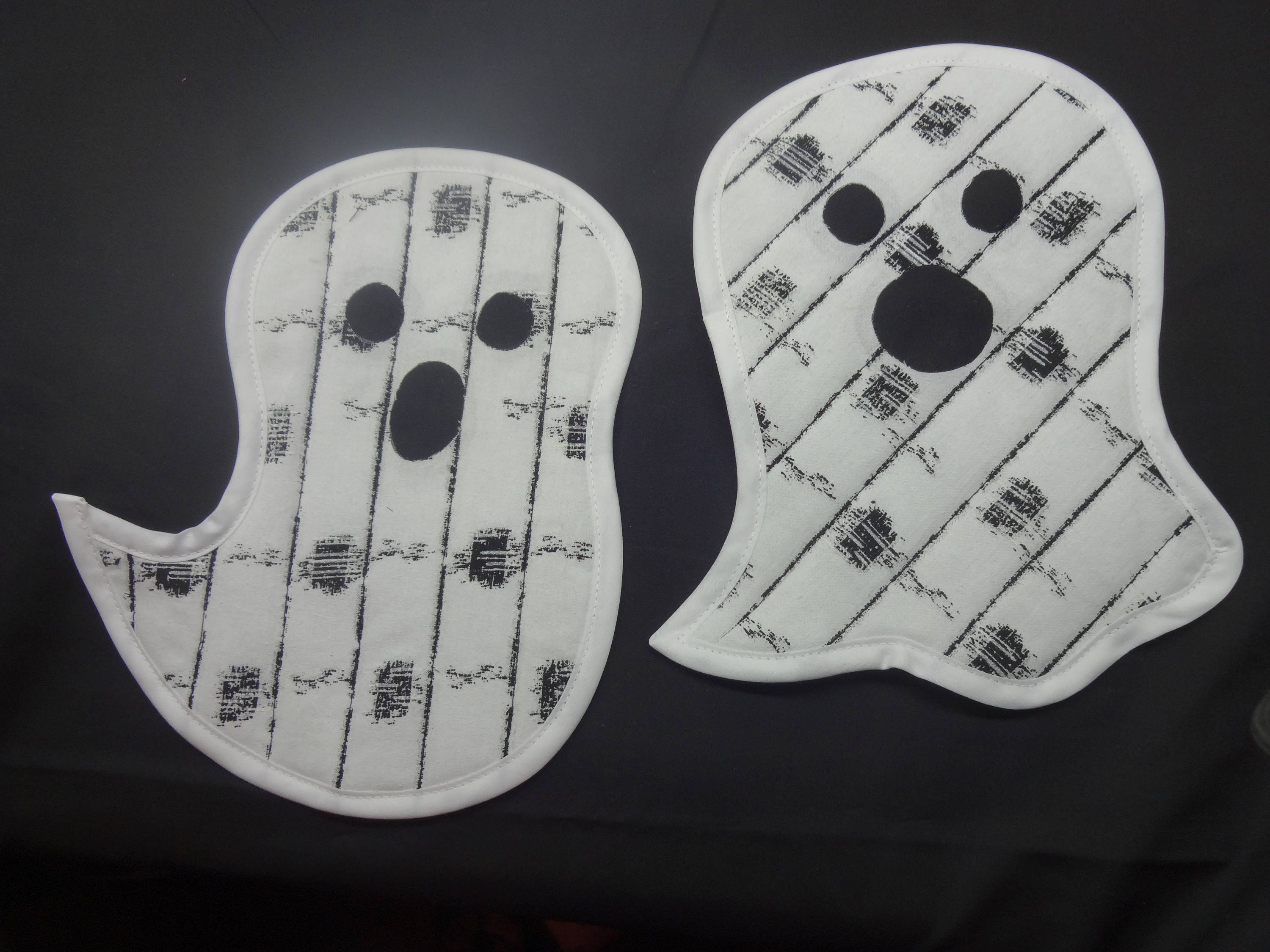 Halloween Ghost Mug Rug Candle Mat Candy mat with FREE - Etsy.de