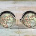 Houston Texas Cufflinks Houston Map Cufflinks Wedding or - Etsy