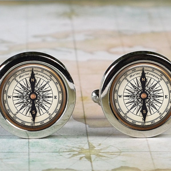 Nautical Cufflinks - Etsy