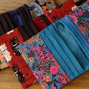 Small Fabric Wallet - 9x12cm Format - Customizable - Etsy