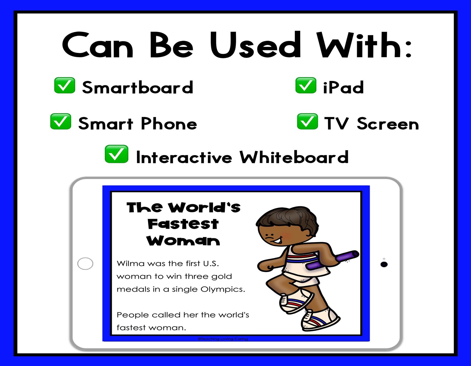 Women's History Reading Comprehension Wilma Rudolph - Etsy