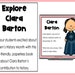 Women's History Reading Comprehension Clara Barton - Etsy