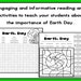 Earth Day Reading Comprehension Activities - Etsy