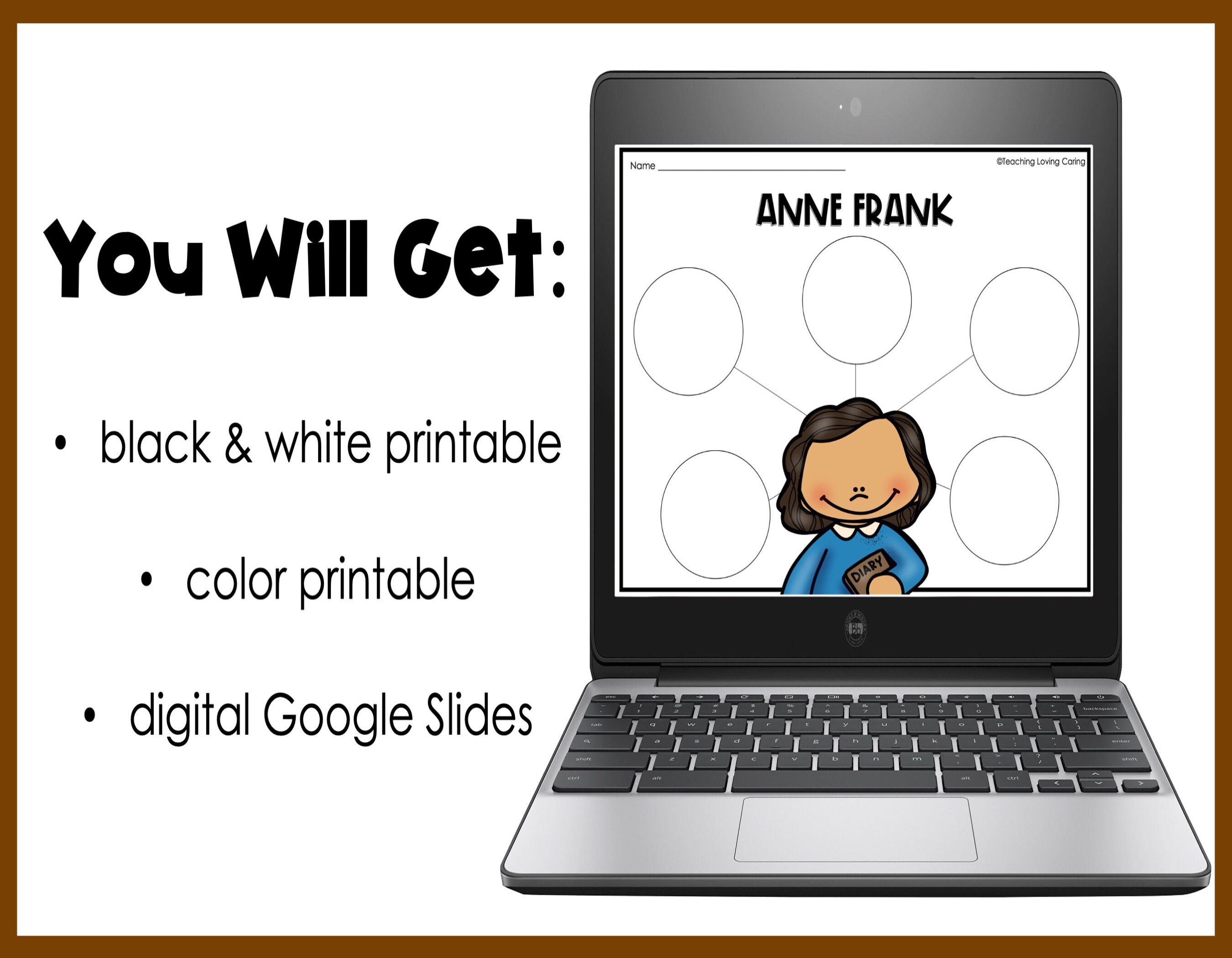 Anne Frank Women's History Reading Comprehension - Etsy