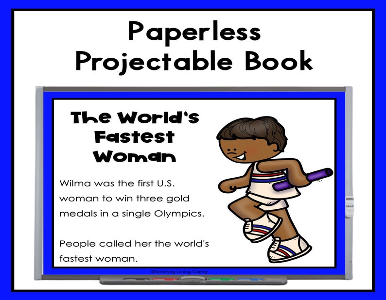 Women's History Reading Comprehension Wilma Rudolph - Etsy