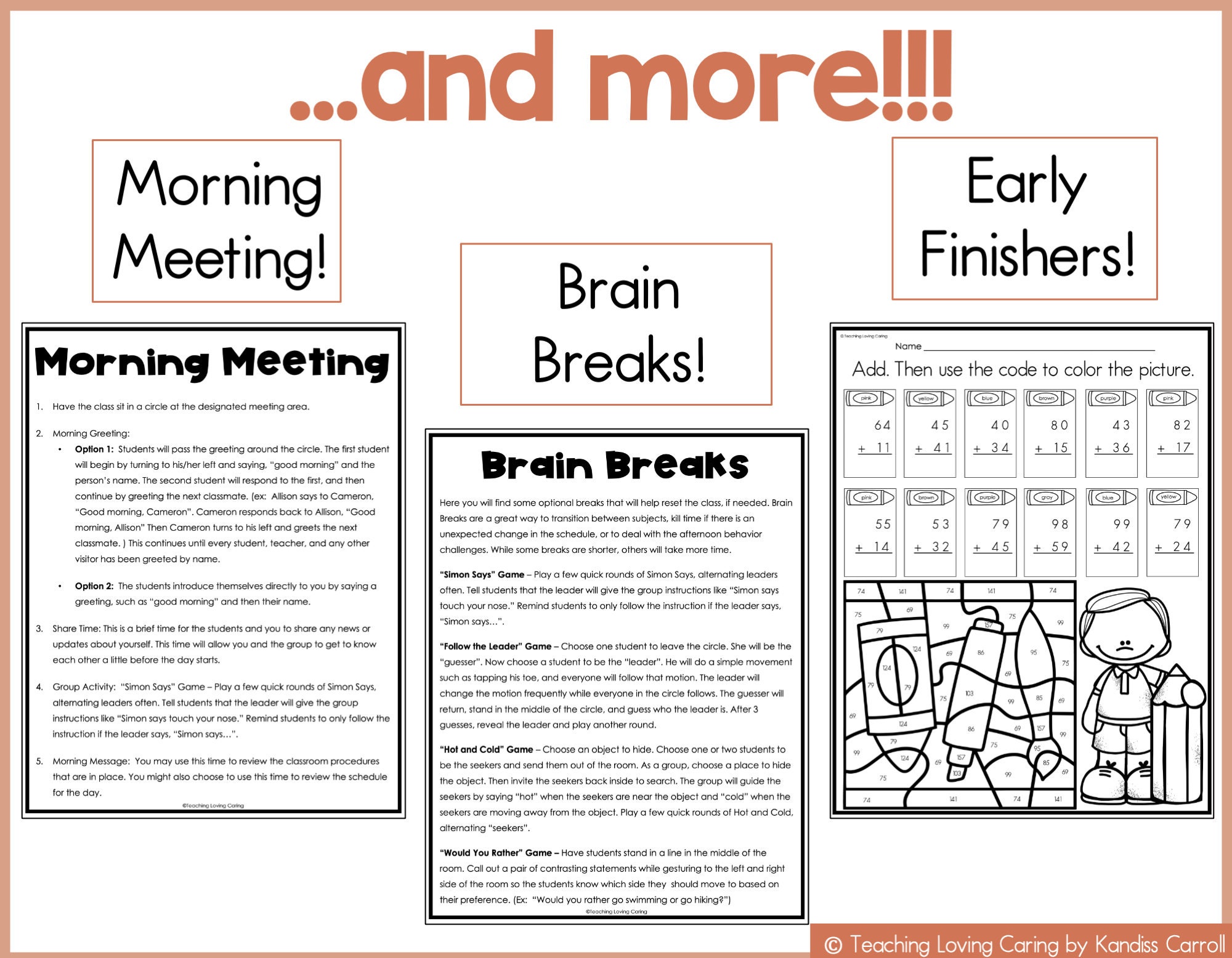 Second Grade Emergency Sub Plans for Back to School Sub Binder or Sub ...