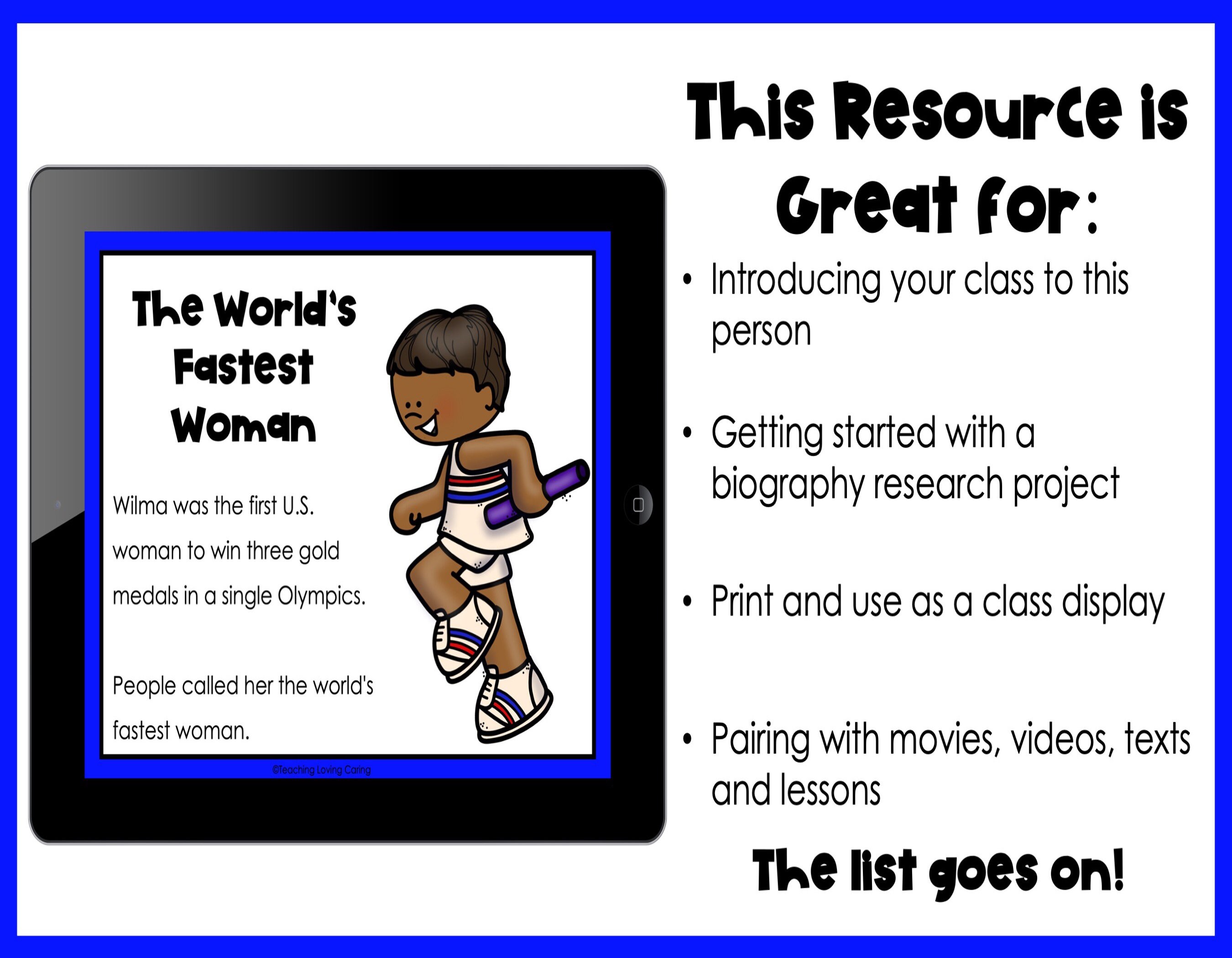 Women's History Reading Comprehension Wilma Rudolph - Etsy