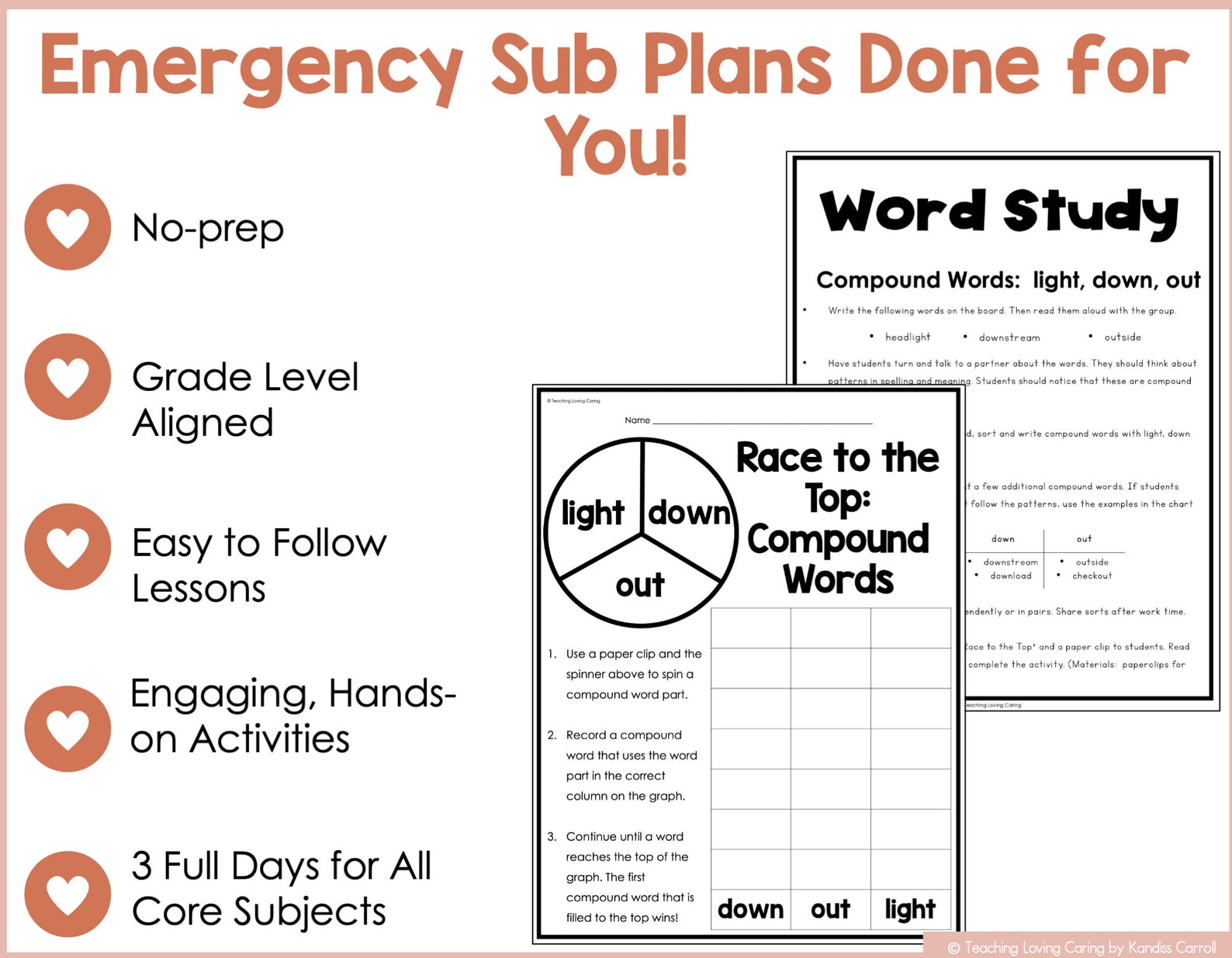 Fourth Grade Emergency Sub Plans: No-prep Back to School Binder - Etsy