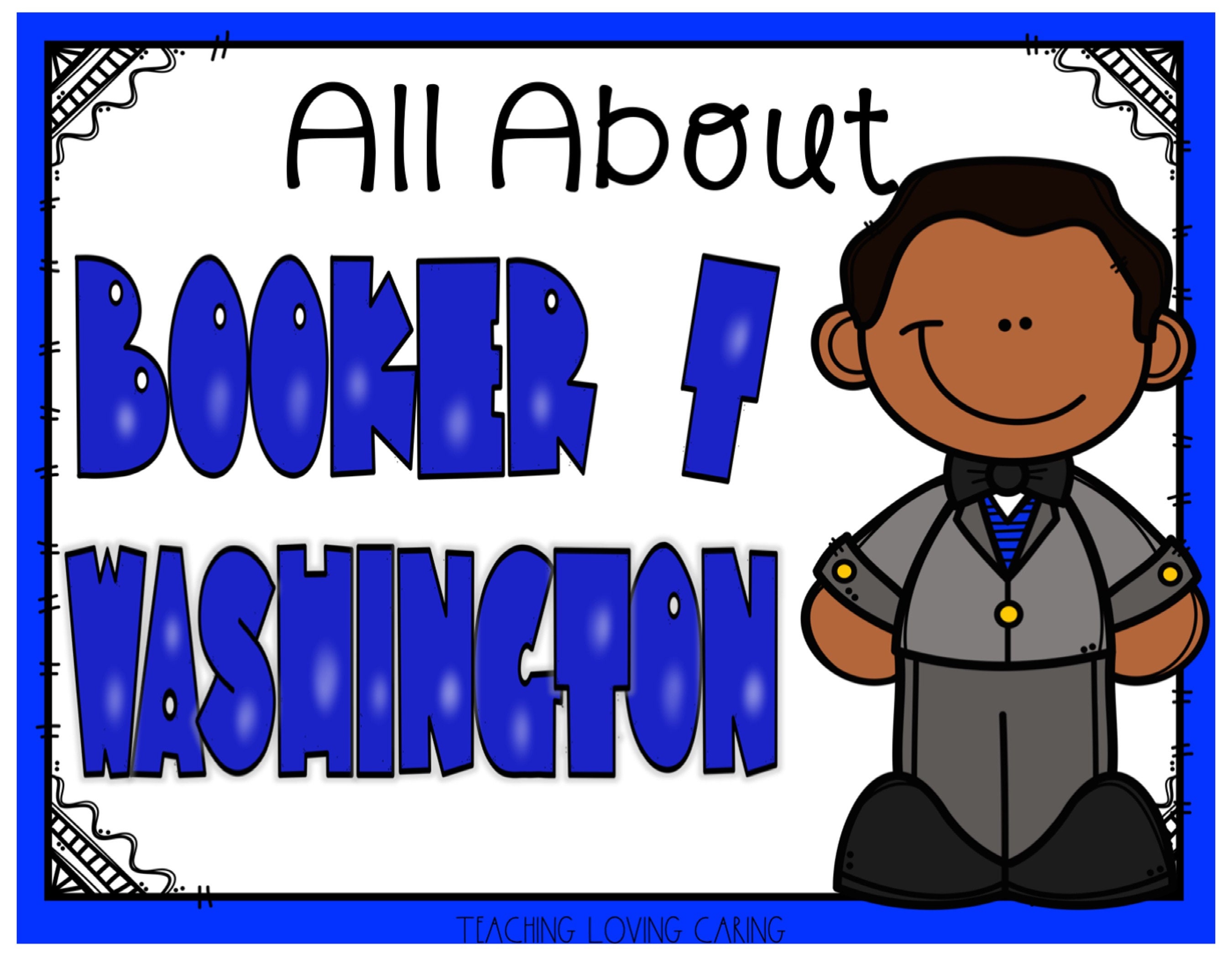 Black History Month Reading Comprehension All About Booker T ...