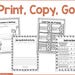 Kindergarten Spring Break Packet Independent Spring Themed Worksheets ...