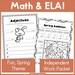 Third Grade Spring Break Packet Independent Spring Themed Worksheets - Etsy