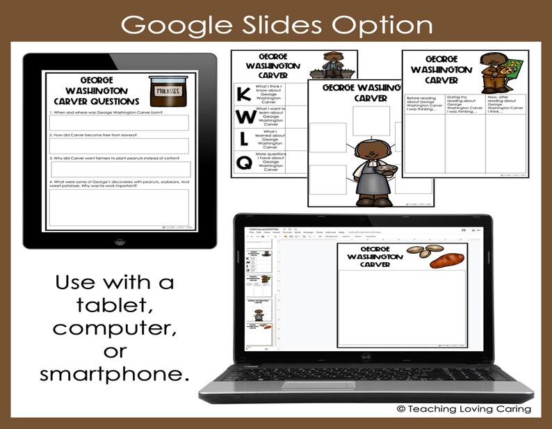 Black History | Reading Comprehension | George Washington Carver - Etsy