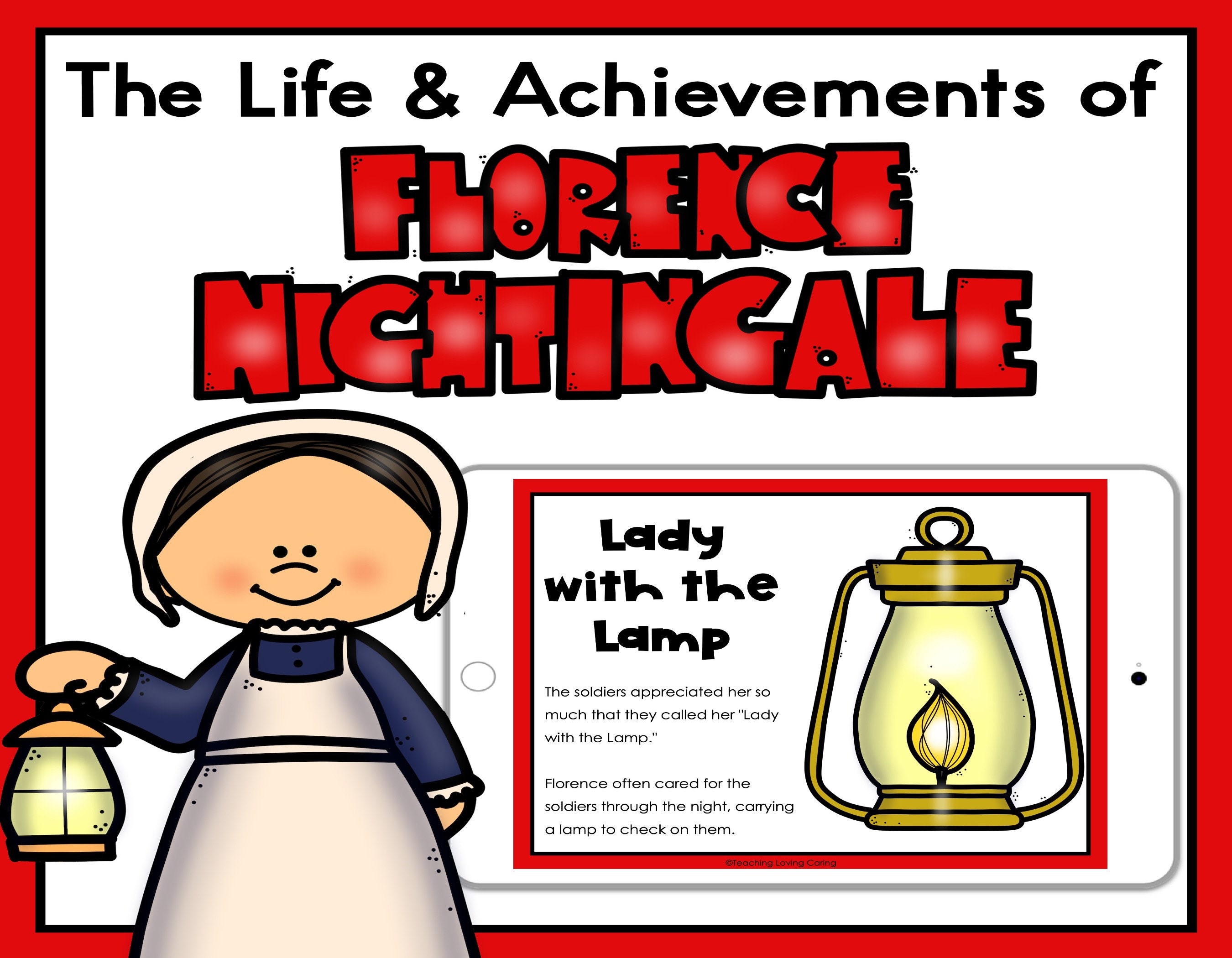 Women's History Reading Comprehension Florence Nightingale - Etsy