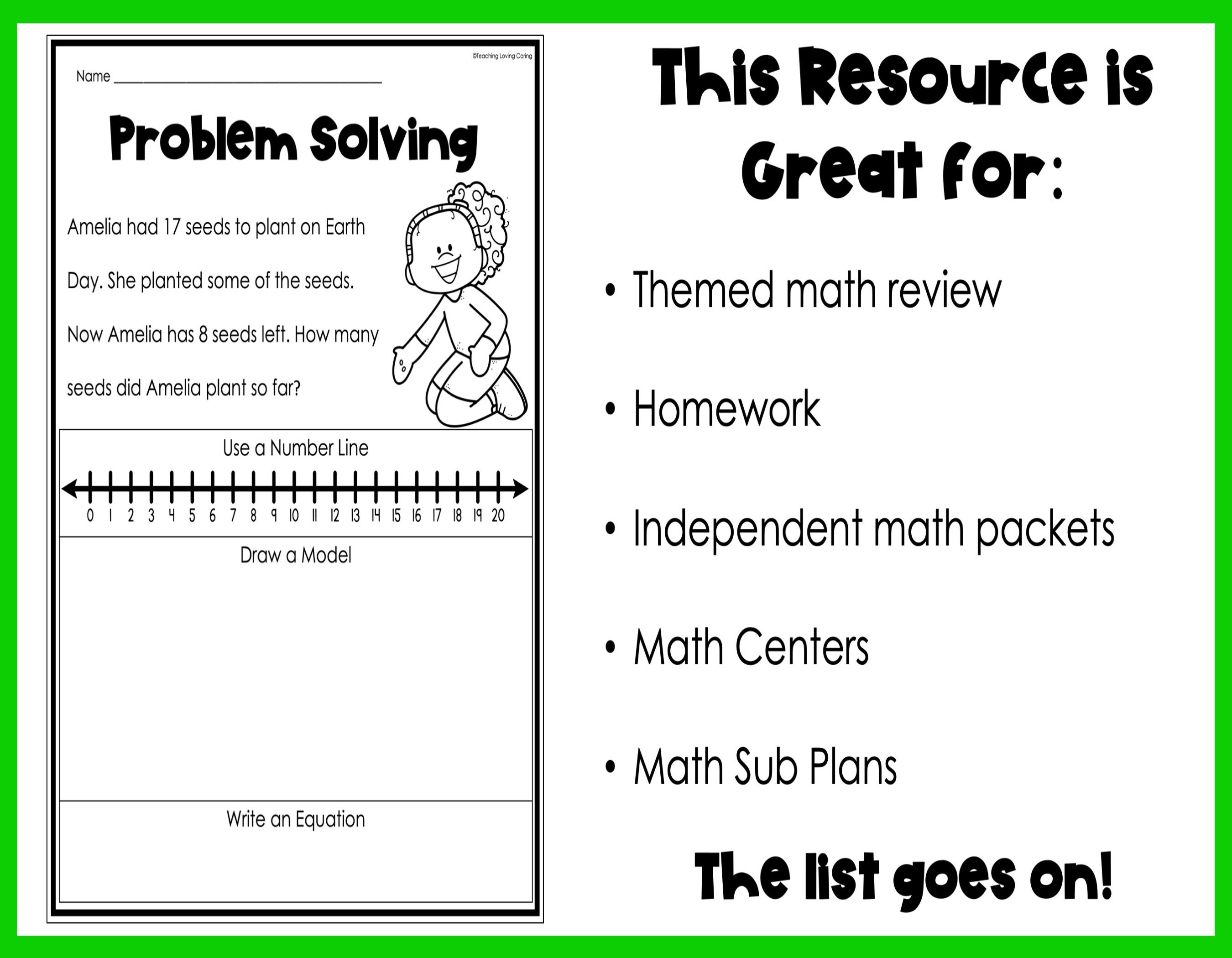 Earth Day Differentiated Addition and Subtraction Math Activities - Etsy