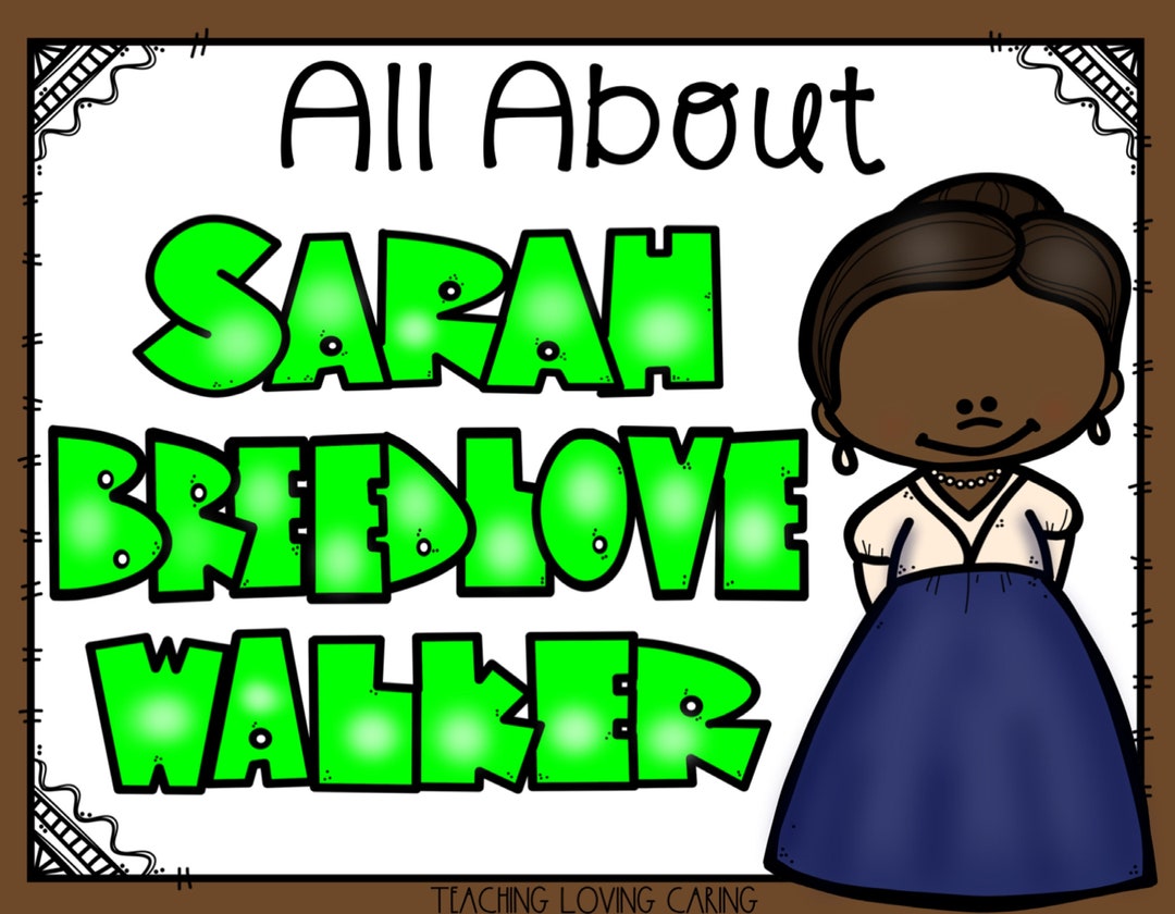 Black History | Women's History | Reading Comprehension | Madam CJ ...