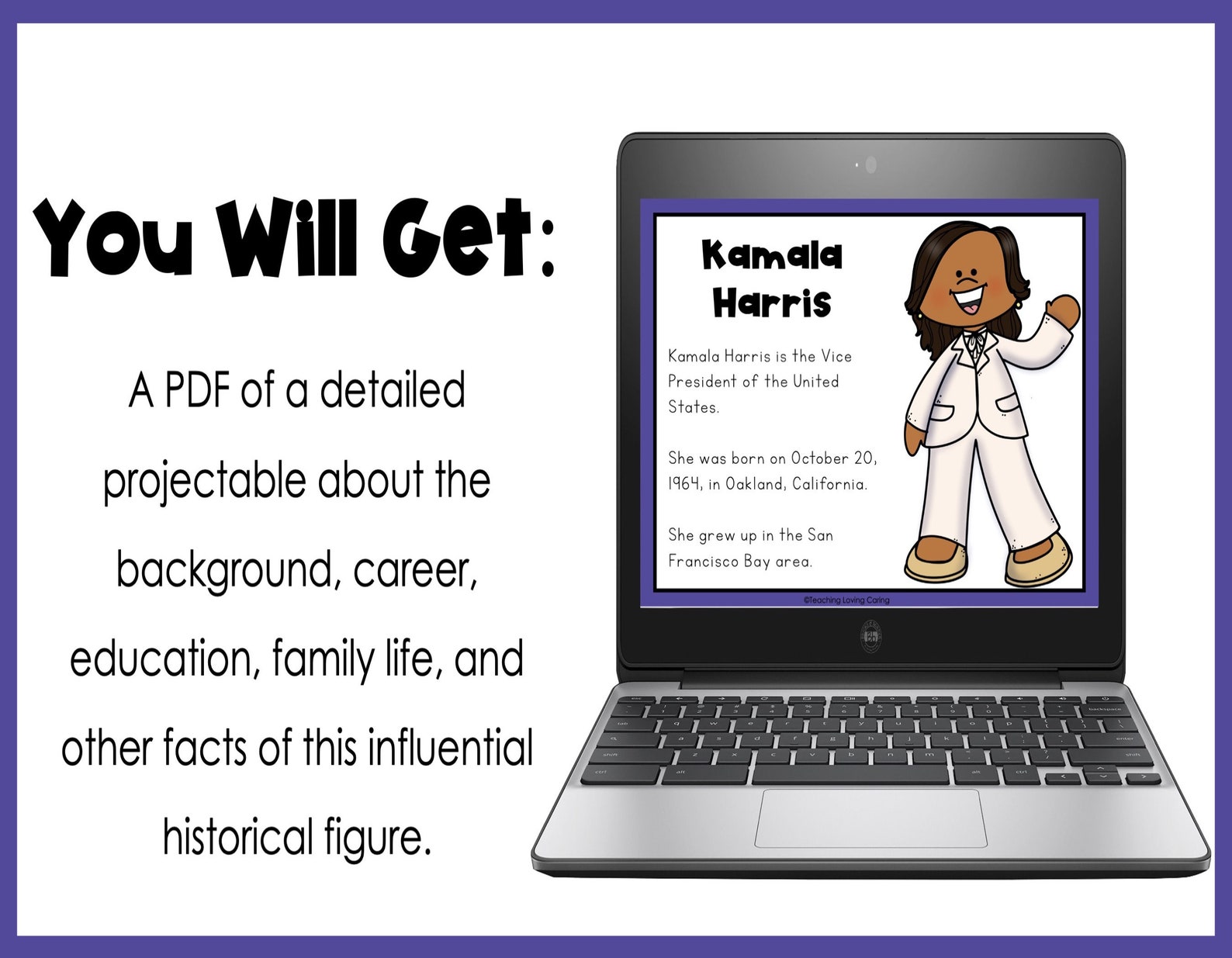 Women's History Reading Comprehension Kamala Harris - Etsy