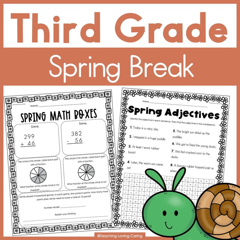 Third Grade - Etsy