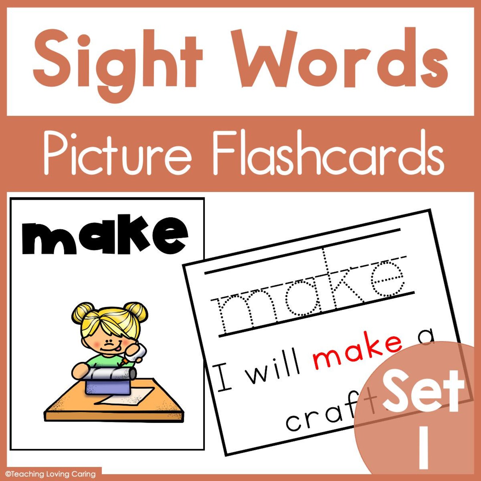 Sight Word Flashcards With Picture Cues | High-frequency Word Practice ...