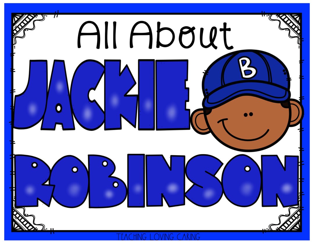 Black History Month Reading Comprehension All About Jackie Robinson - Etsy