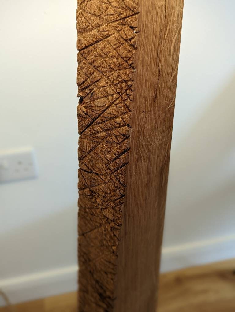 Rustic Oak Floor Stand Lamp Solid Oak Lamp Vintage Rustic - Etsy UK