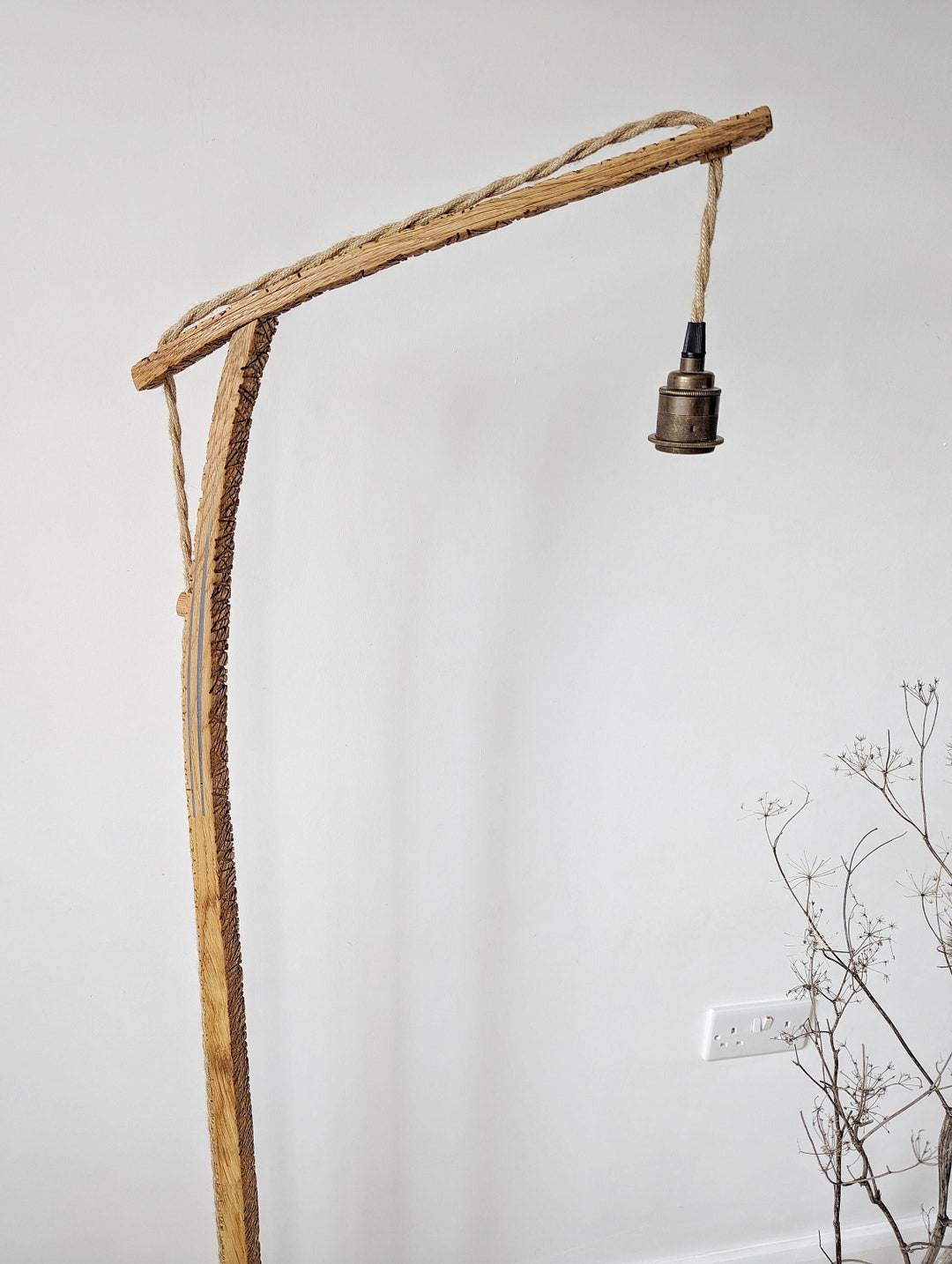 Rustic Floor Lamp, Wooden Floor Lamps, Wooden Lamp,floor Stand Lamp ...