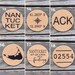 Nantucket Coasters Nantucket Gifts Nantucket Nantucket - Etsy