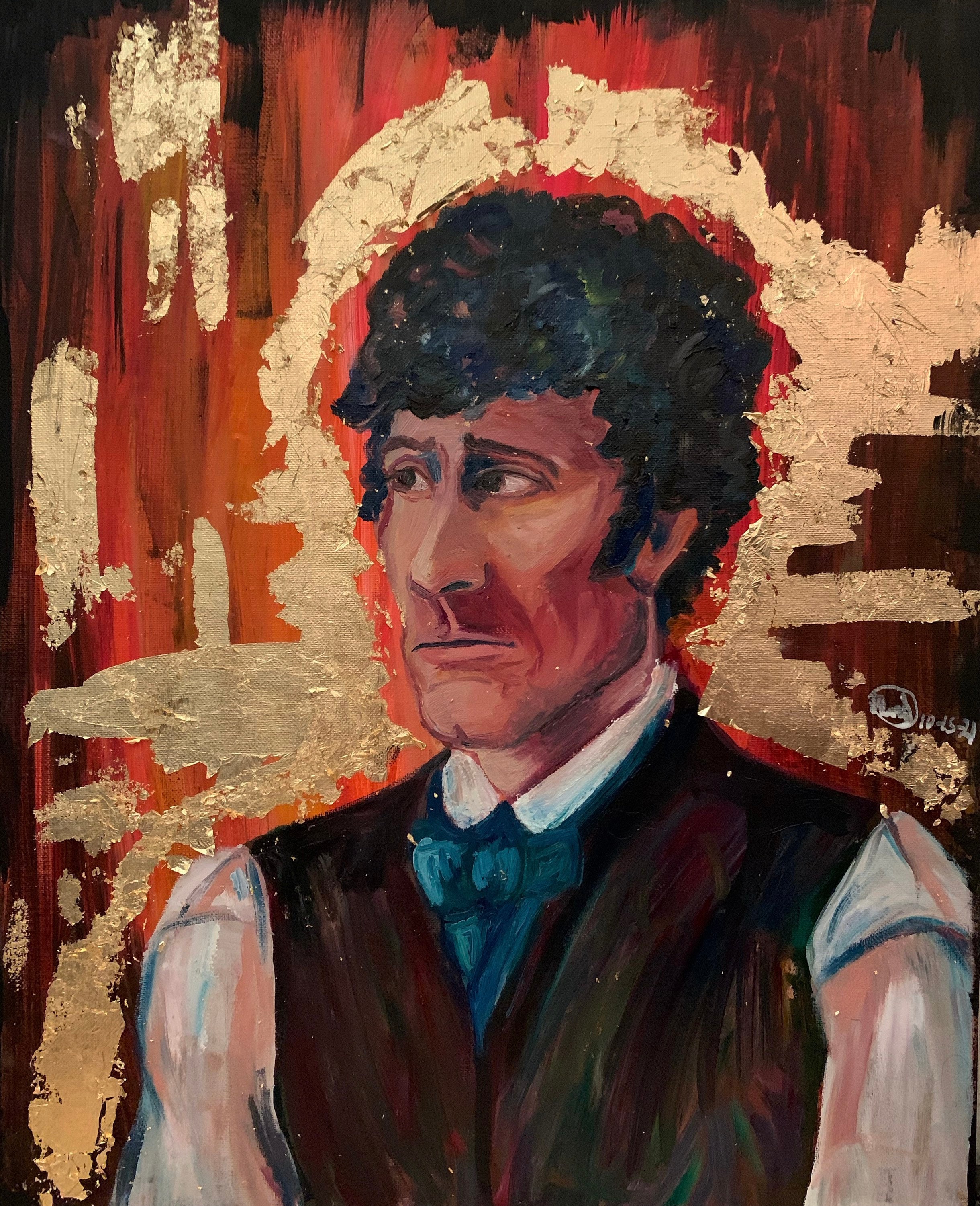 Thomas Thorne Bbc Ghosts Oil Painting - Etsy