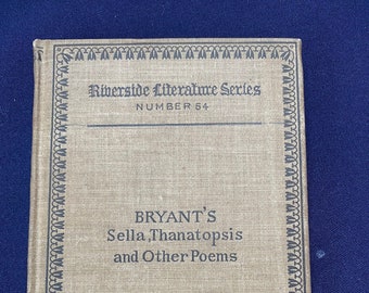 Antique Thanatopsis - Etsy