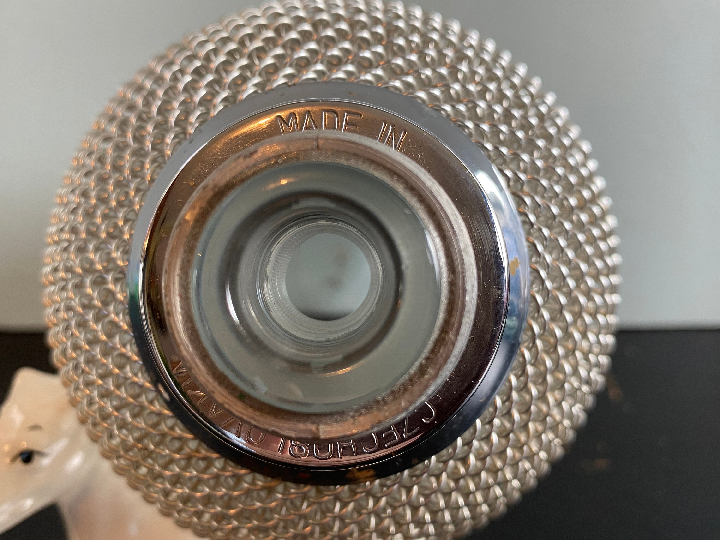 MID CENTURY Wire Mesh, Made in Czechoslovakia, Soda Syphon/bottle - Etsy