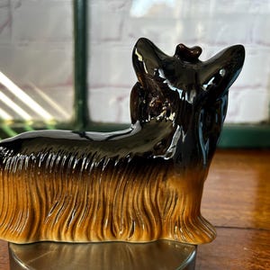 Vintage, Very Cute, YORKSHIRE TERRIER, Melba Ware, ENGLAND, 5 Long X 4. ...