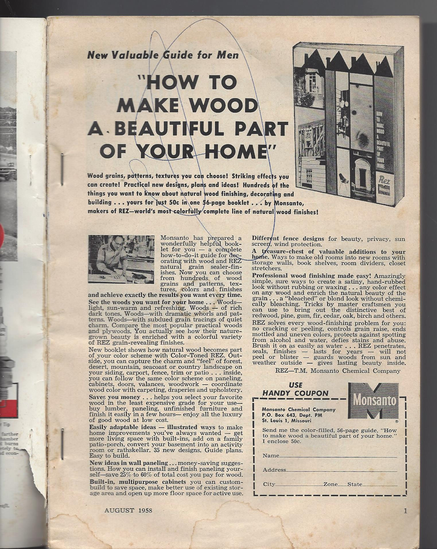 1958 POPULAR MECHANICS AUGUST 1958 - Etsy