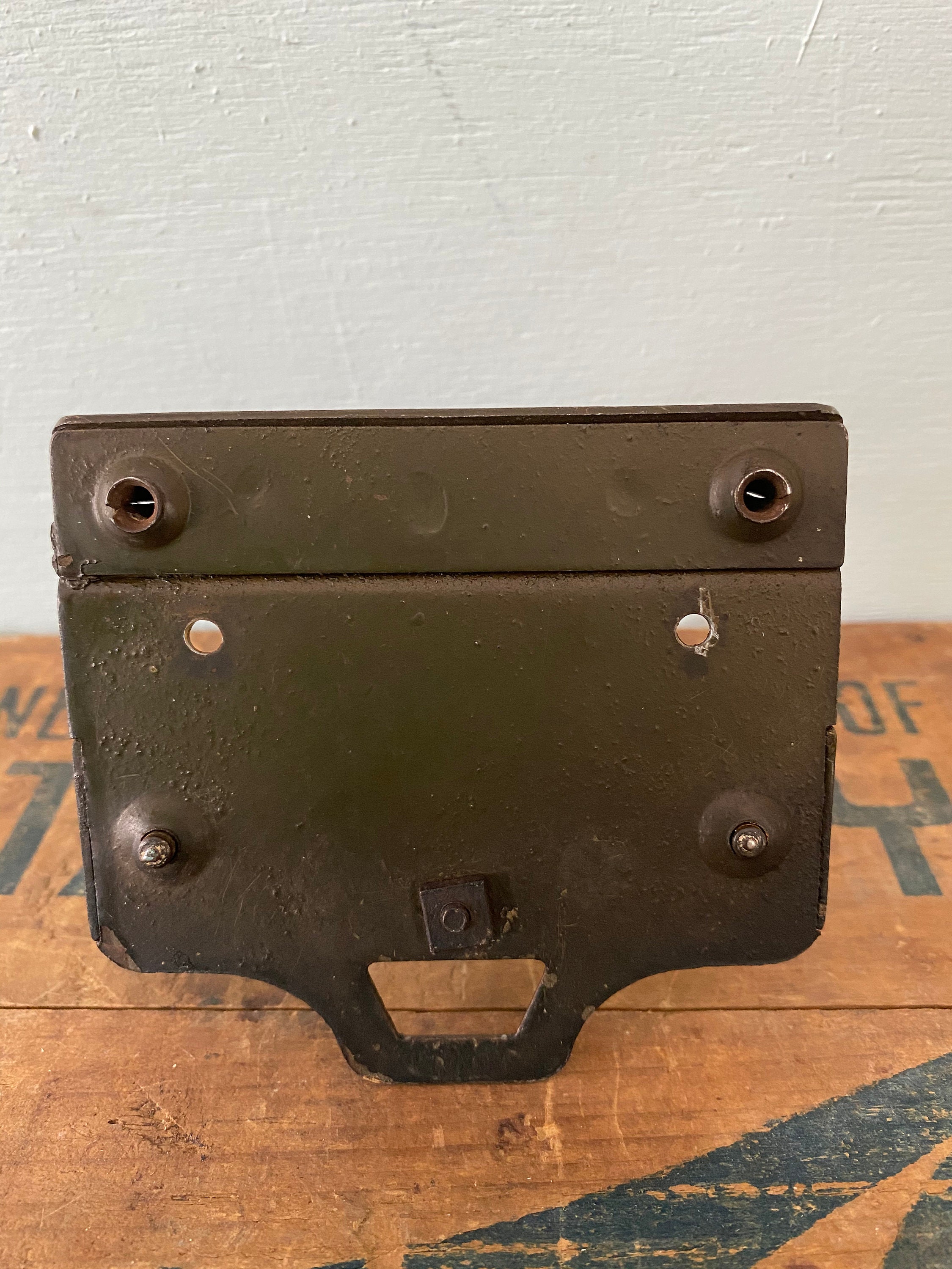 Vintage METAL RECEIPT HOLDER Paper Organizer Office Files - Etsy