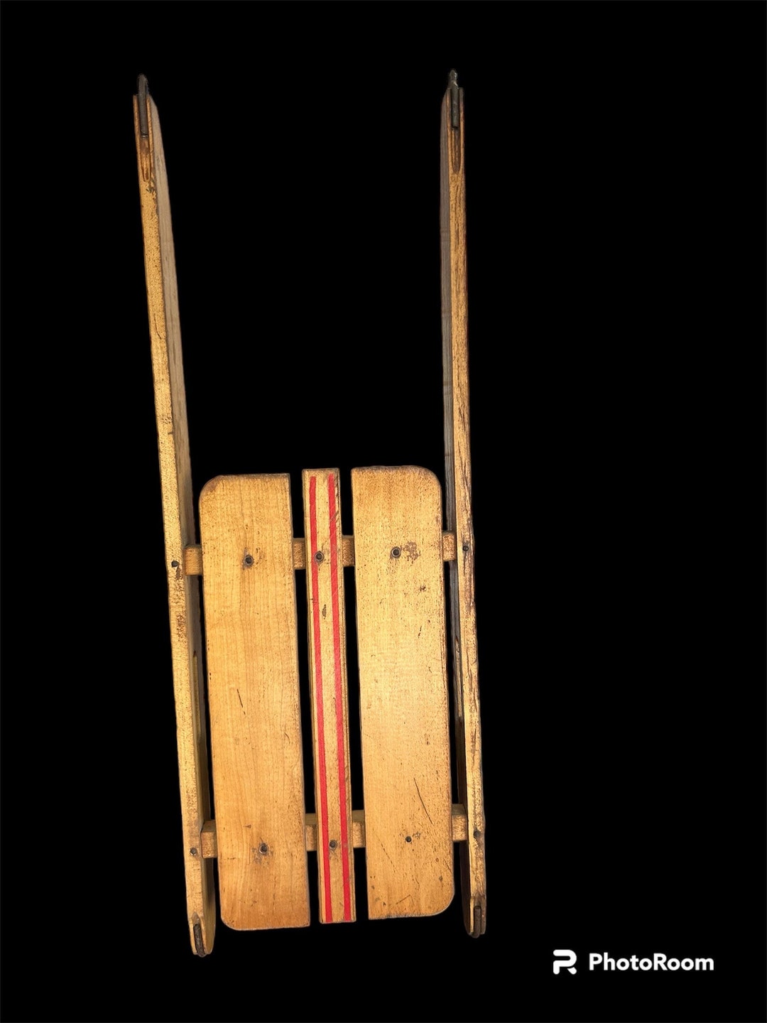 Antique, PRIMITIVE SNOW SLED, Child Size, Torpedo Style, Vintage Snow ...