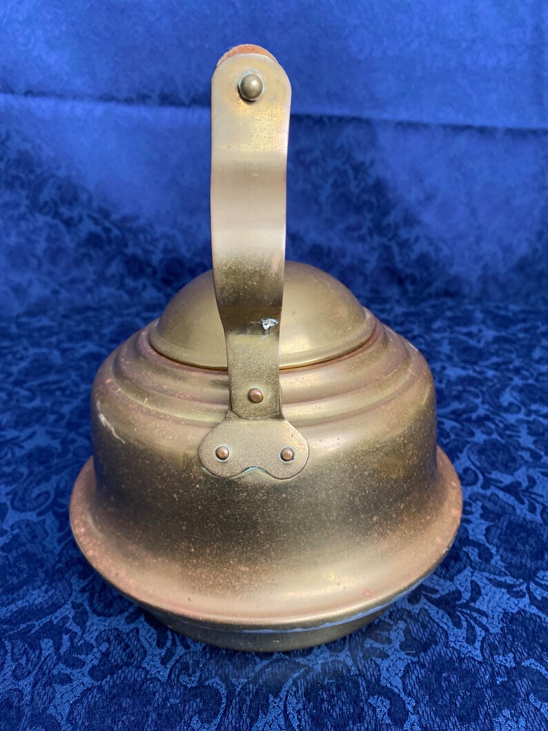 Vintage French Country Style Brass Kettle Folding Handles - Etsy