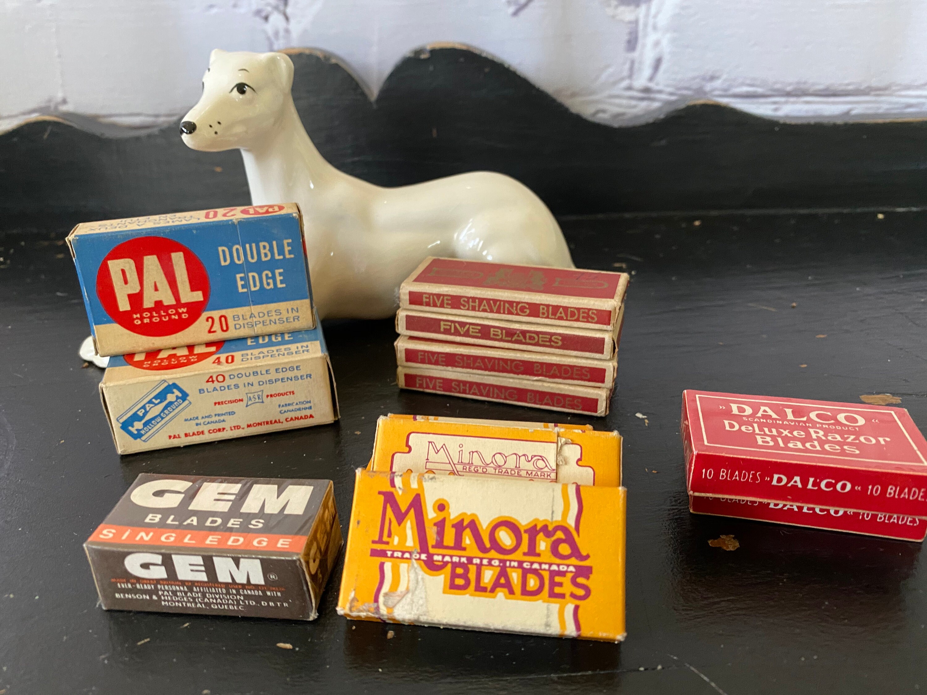 VINTAGE RAZOR BLADES 1950-70 Lot of 12 | Etsy