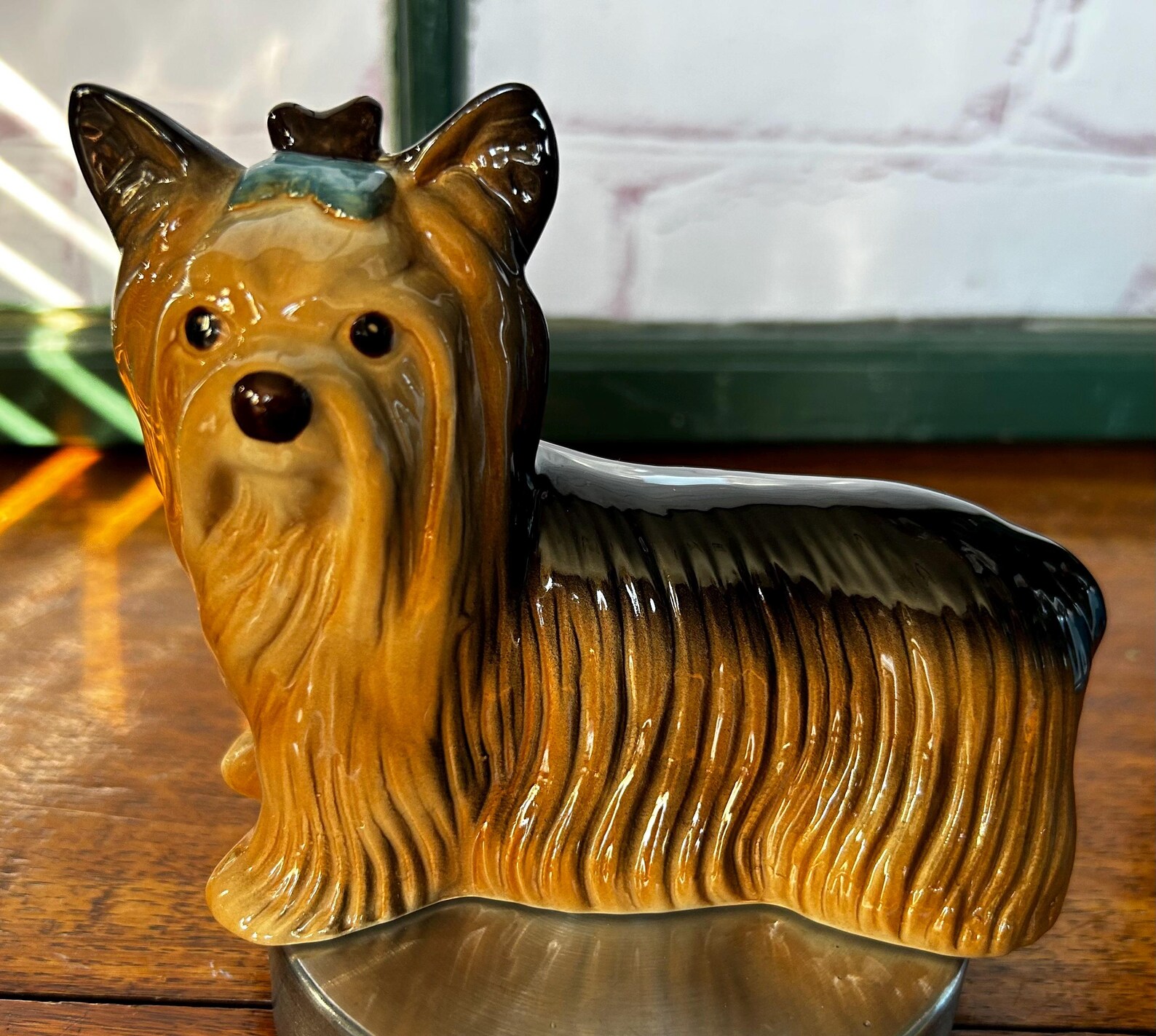 Vintage, Very Cute, YORKSHIRE TERRIER, Melba Ware, ENGLAND, 5 Long X 4. ...