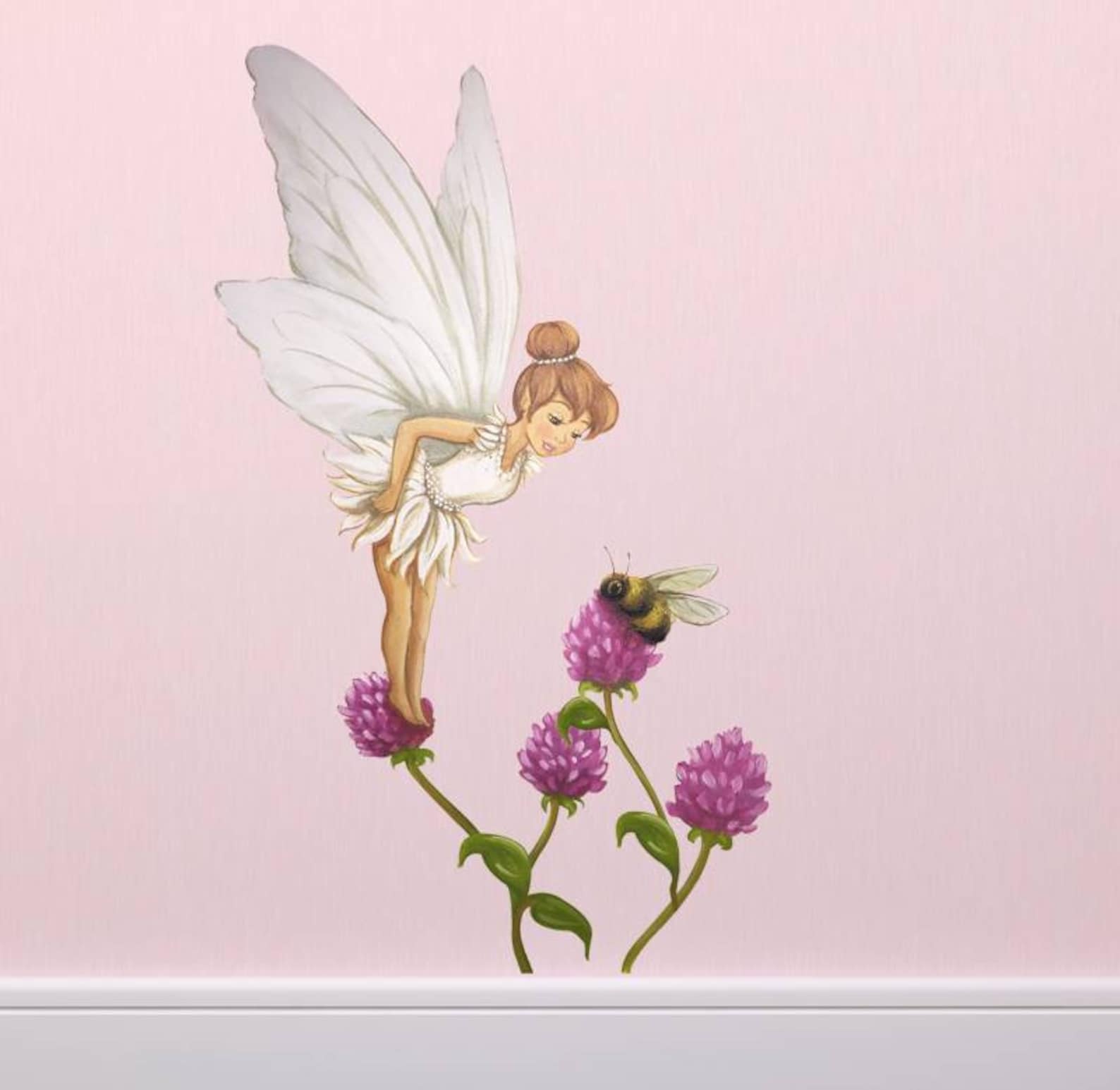 Fairy wall stickers fairy decal fairy decals fairy wall | Etsy