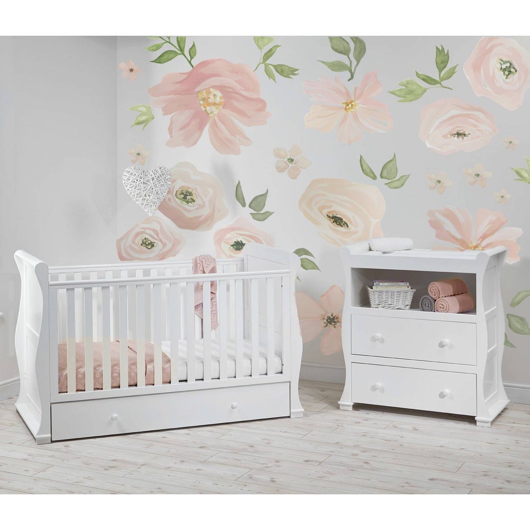 Large Flower Decals, Large Flower Wall Stickers, Flower Wall Stickers ...