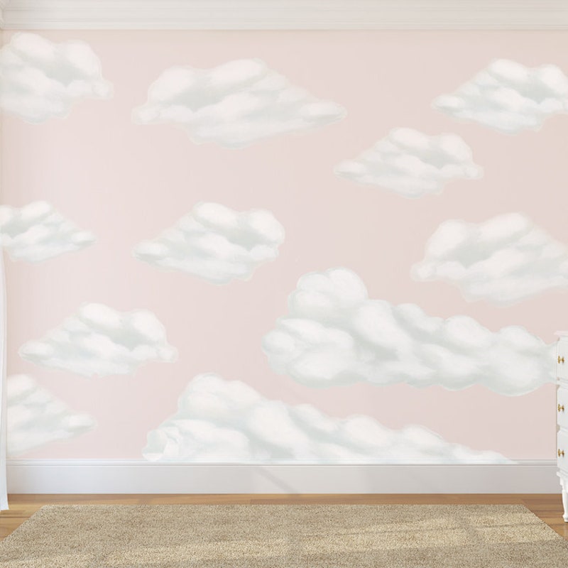 Cloud Wall Decals - Etsy