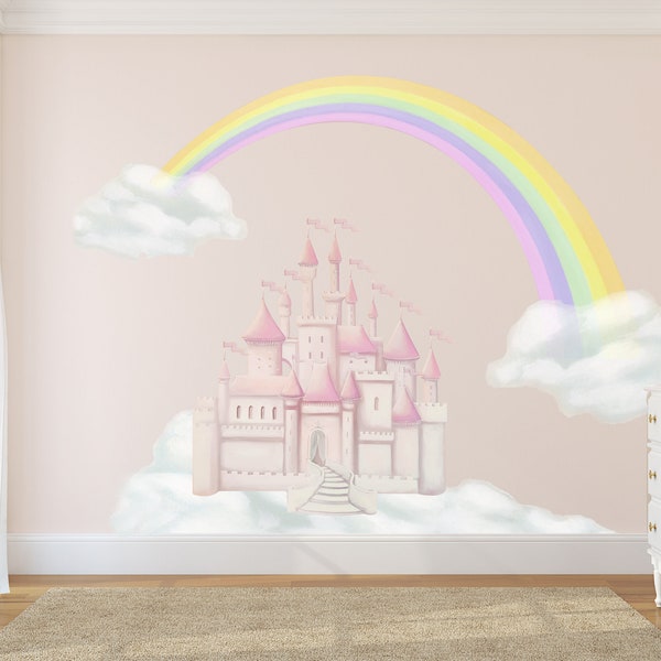 Castle Wall Decal - Etsy