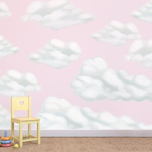 Cloud Wall Decal, Cloud Decals, Cloud Wall Stickers, Cloud Wall ...
