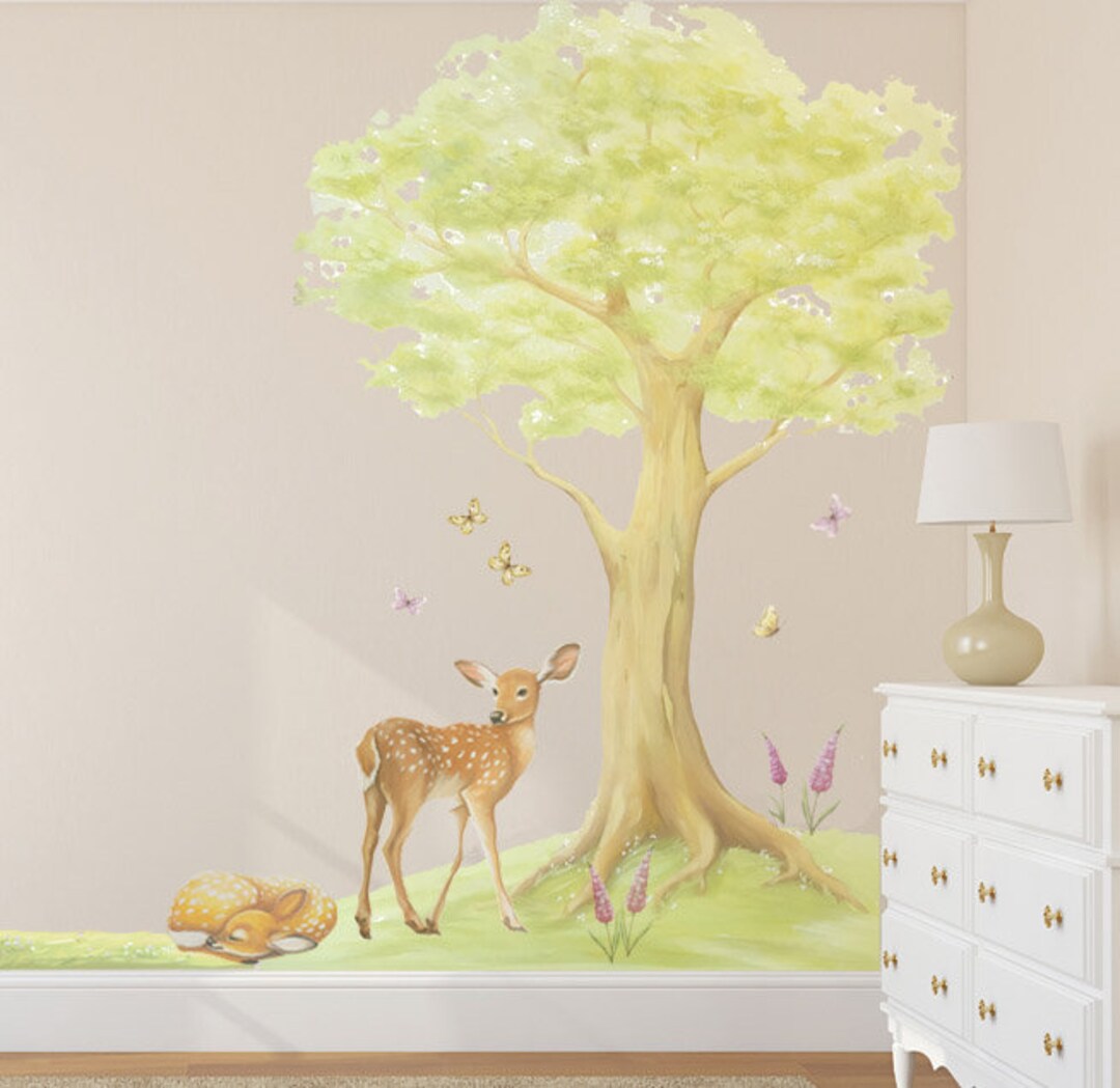 Woodland Animal Decals, Woodland Decals, Animal Wall Stickers, Animal ...