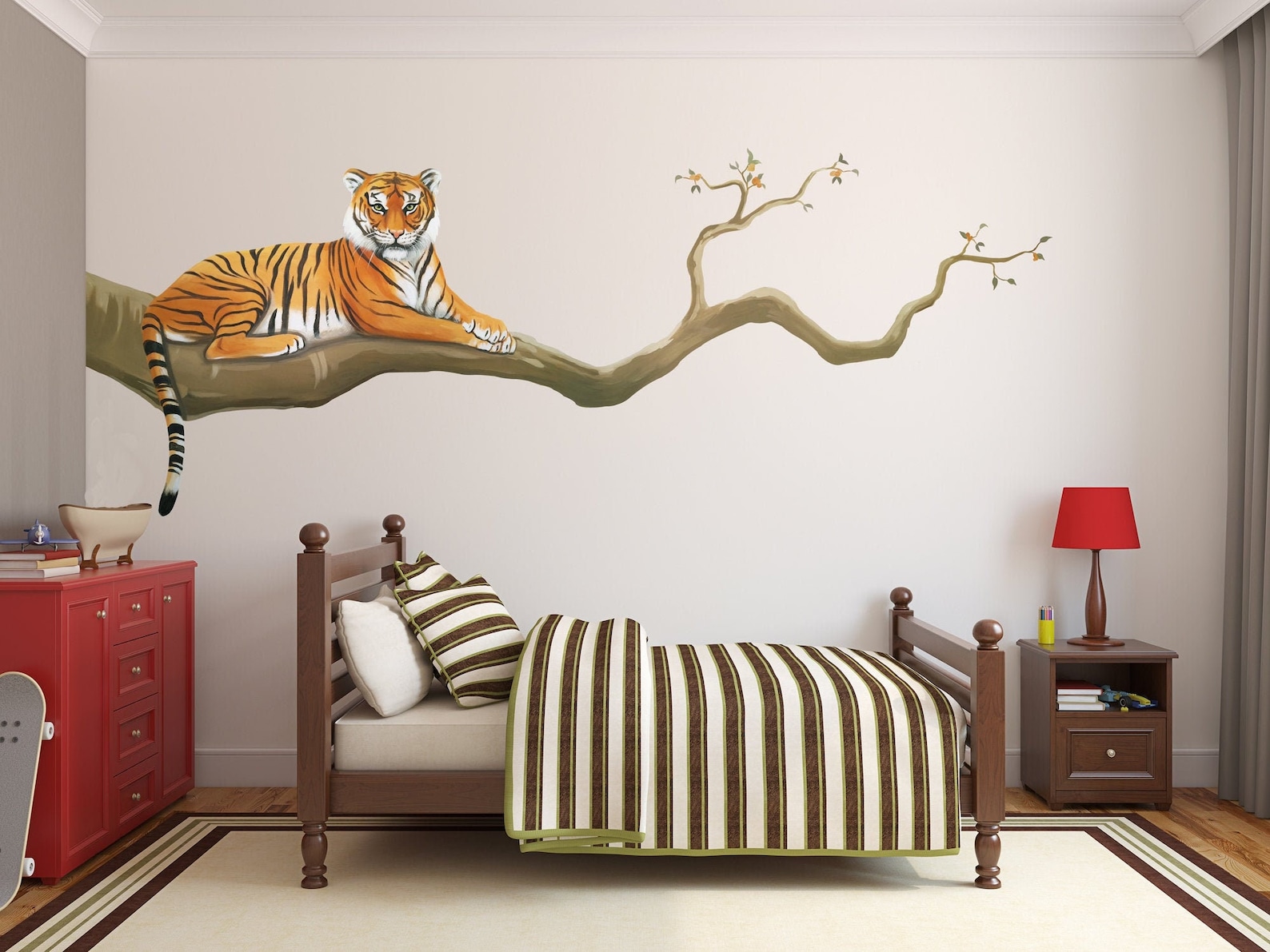 Tiger Wall Decal, Tiger Wall Decals, Tiger Decal, Tiger Decals, Tiger ...