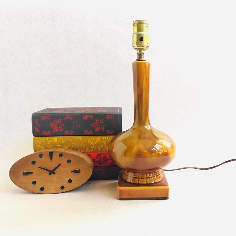70s Table Lamp - Etsy